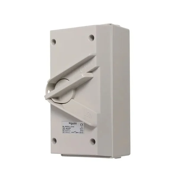 WHD20 GY Schneider Isolator Switch 20A 440V 2P IP66 - เทคเชอร์ :: สวิทชิ่งและหลอดไฟ LED ราคาส่ง