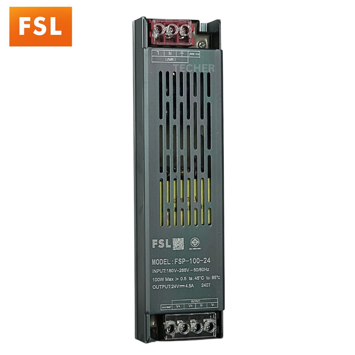 FSL LED Power Supply รุ่น Multi Protection 24V 4.5A 100W (หม้อแปลง DC 24V) - เทคเชอร์ :: สวิท ...
