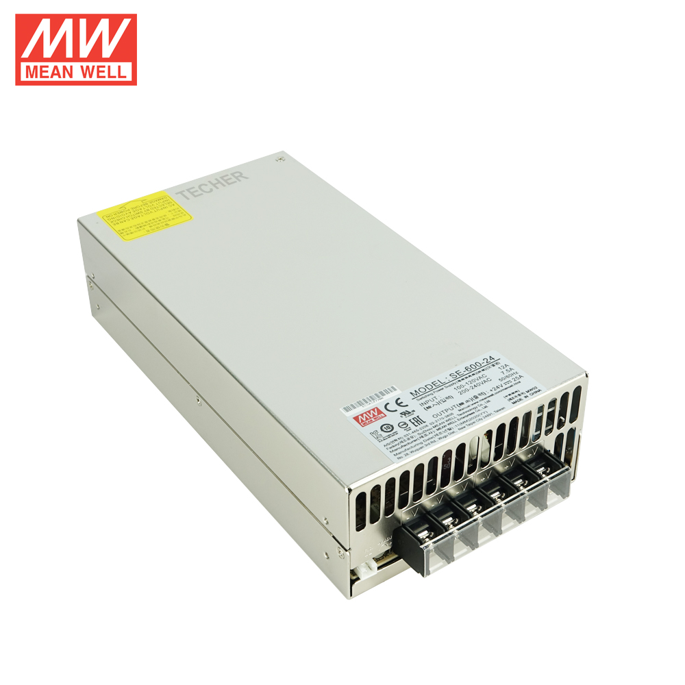 MEAN WELL SE-600-24 Switching Power Supply 600W 24V 25A - เทคเชอร์ :: อุปกรณ์ไฟฟ้าอุตสาหกรรมและ ...