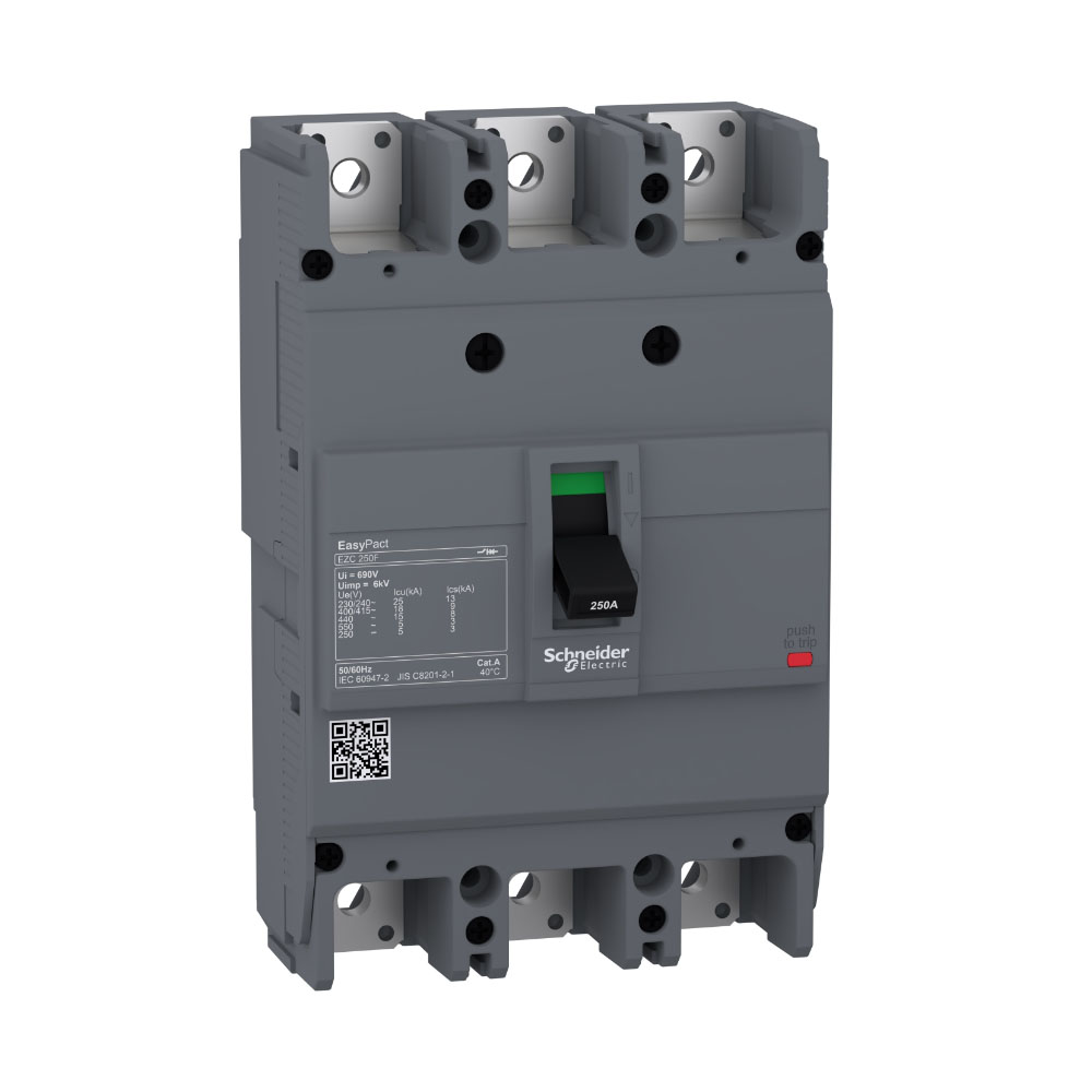 EZC250N3160 Schneider EasyPact™ EZC MCCB, เมนเบรกเกอร์ 3P, 160A, 25kA - เทคเชอร์ :: สวิทชิ่งและ ...