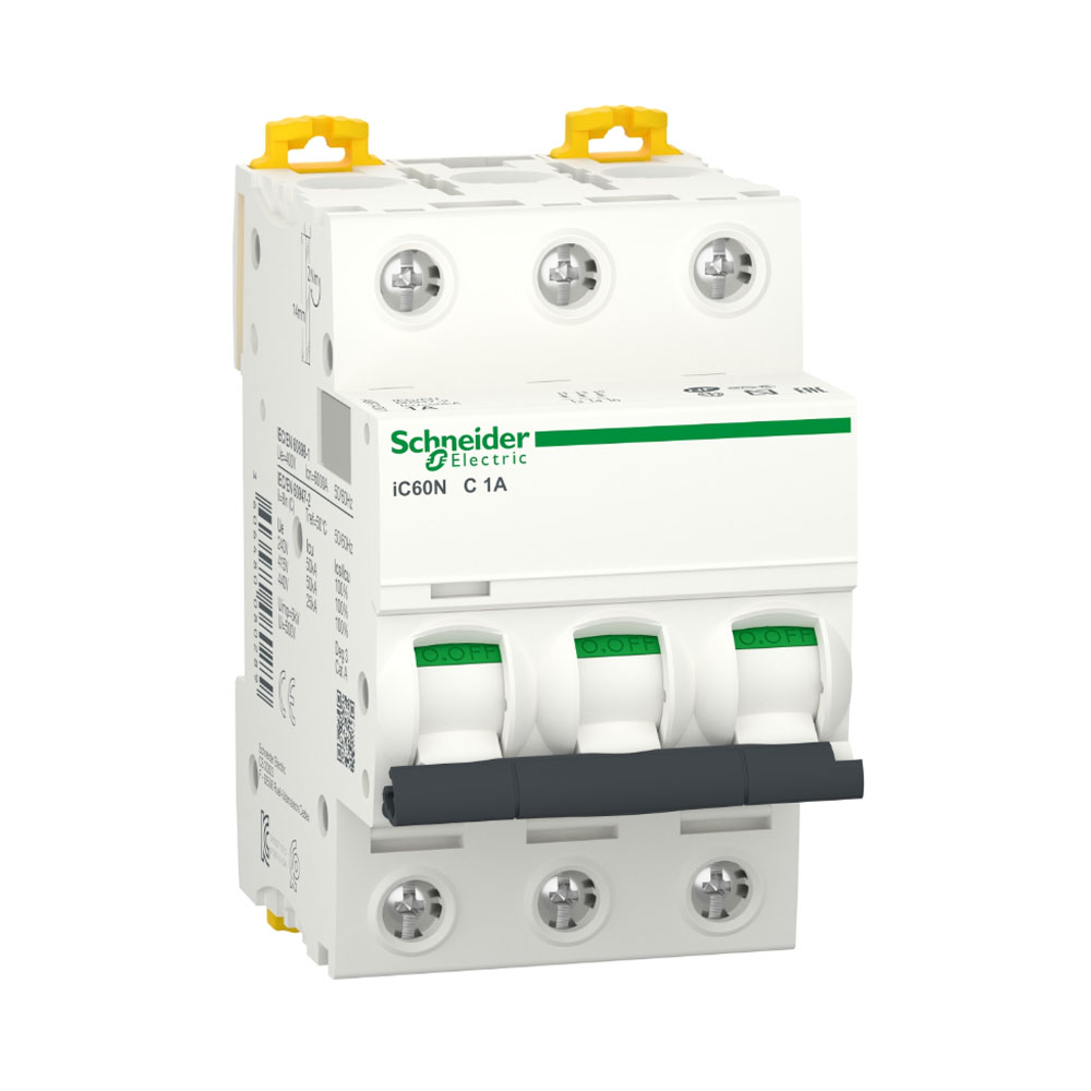 A9F74320 Schneider DIN-rail MCB iC60N, 3P, 20A, C curve, 6kA - เทคเชอร์ :: อุปกรณ์ไฟฟ้า ...